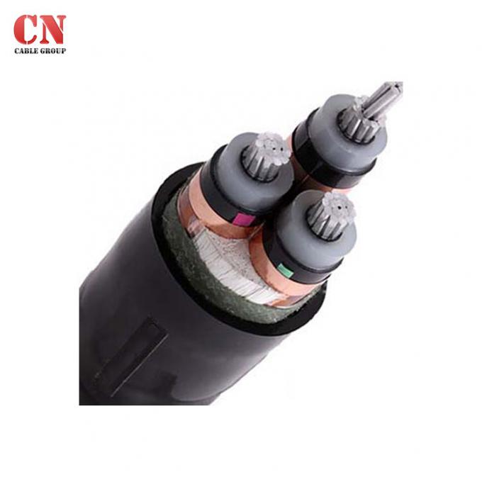 Interlock Armored MV Power Cable Voltage 15KV 25KV 35KV 3 Core Swa Cable